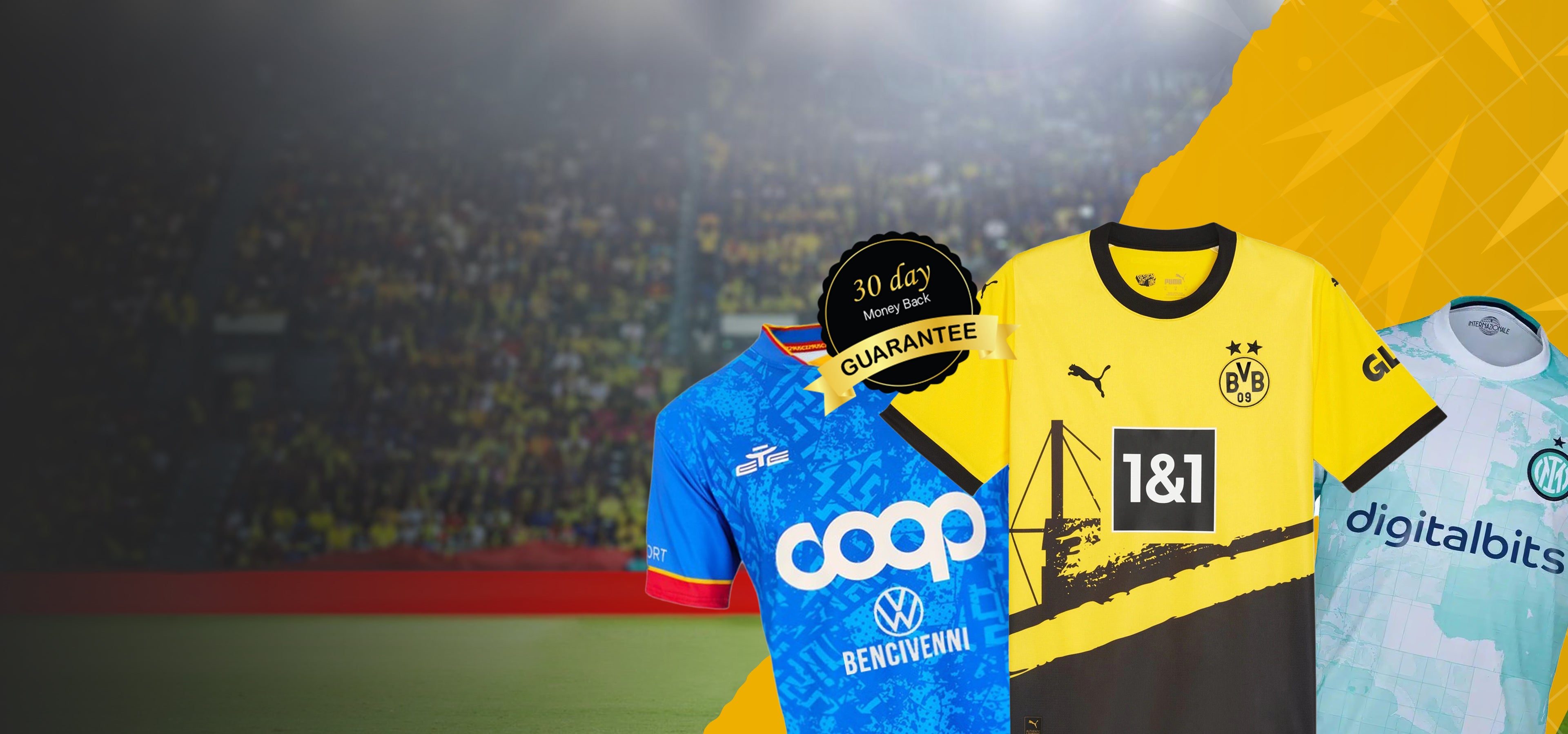 Adults and kids Mystery football shirt boxes - Enigma Football